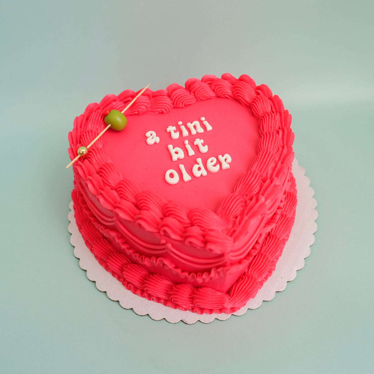 A Tini Bit Older Pink Martini Cake – Padoca Bakery