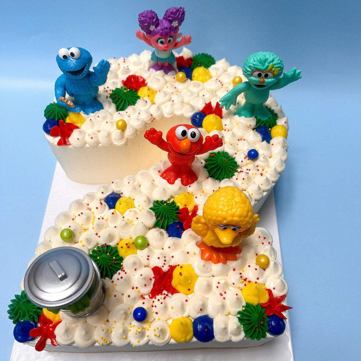 Sesame Street Number cake – Padoca Bakery