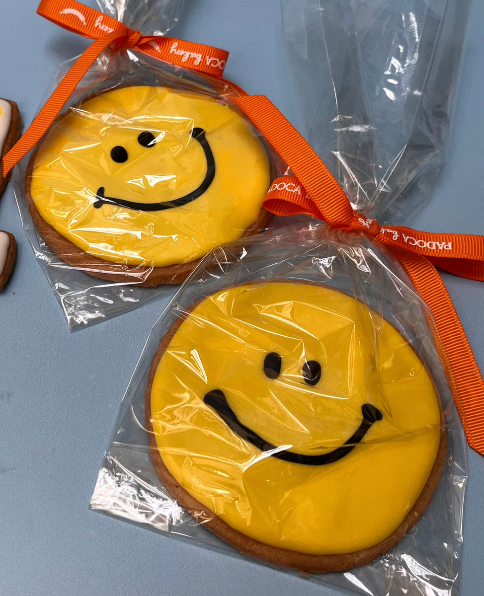 Yellow Smiley Face Sugar Cookies – Padoca Bakery