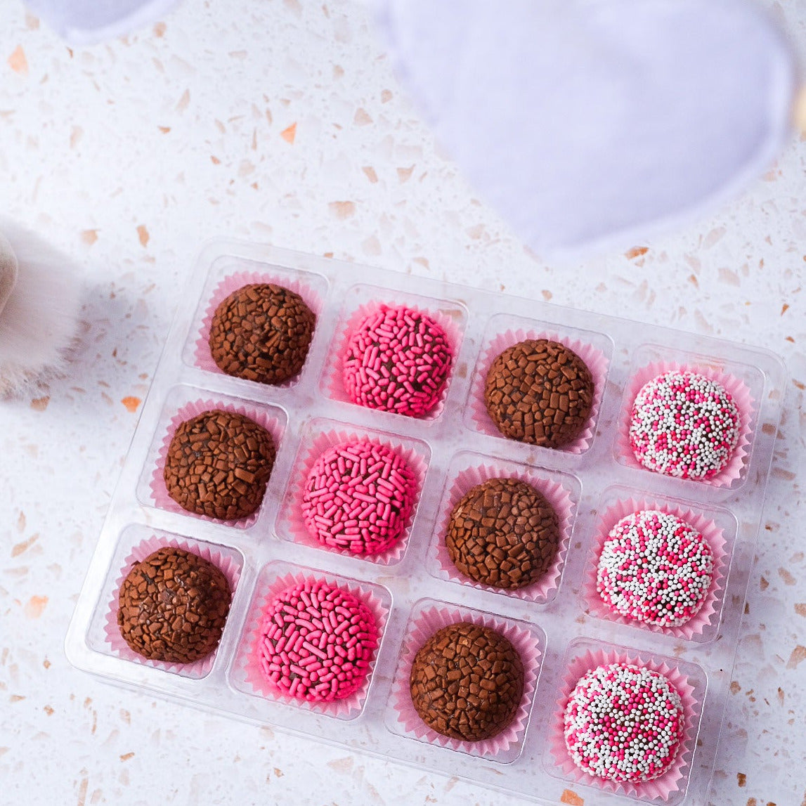 Be My Valentine Brigadeiro Gift Box – Padoca Bakery